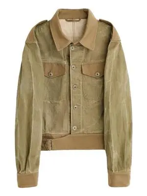 OUR LEGACY Our Legacy Epaulet Belted Jacket
