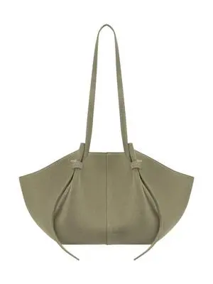 Yuzefi Double-handle Shoulder Bag - Gray
