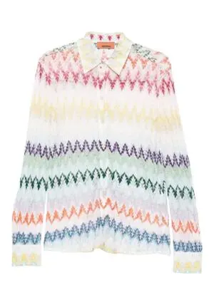 Missoni Lace Motif Shirt - White