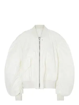 Rick Owens Bomber Jacket - White