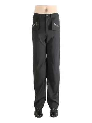 KIKO KOSTADINOV Flap Pocket Straight-leg Pants - Black