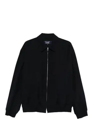 Comme Des Garçons Long-sleeved Casual Jacket - Black
