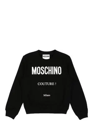 Moschino Print Sweater - Black