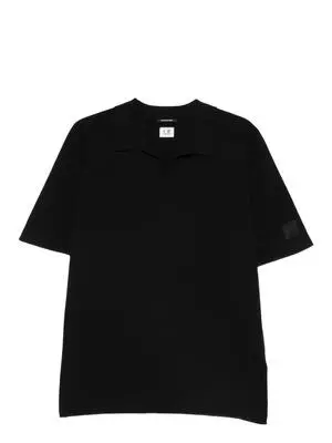 C.P. COMPANY Logo-patch T-shirt - Black