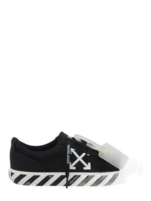 Off-White Off-White Vulcanized Low-Top Sneakers Black