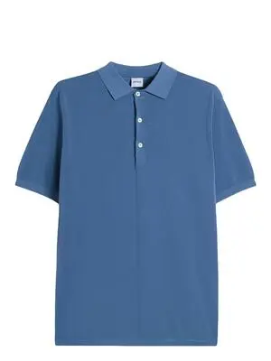 Aspesi Short Sleeve Polo Shirt - Blue