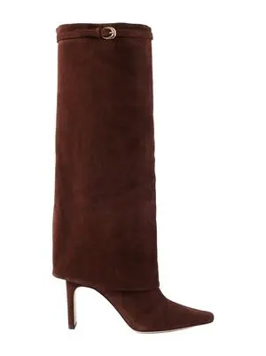 Staud Wally Buckle Knee-high Boots - Brown