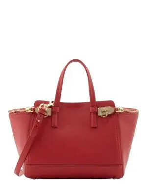 SALVATORE FERRAGAMO Salvatore Ferragamo Gancini Lock Shoulder Bag