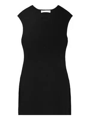 Max Mara Round Neck Vest - Black