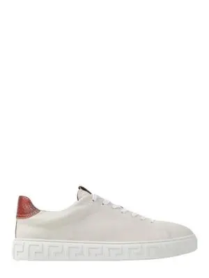 Versace Greca Lace-up Sneakers - Brown  White