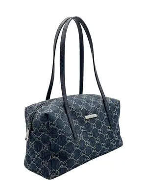 Gucci Medium Boston Bag - Deep Blue