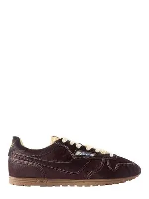 AUTRY Calf Hair Sneakers - Black