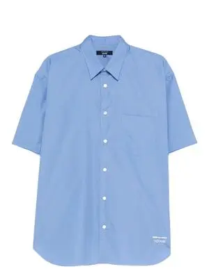 Comme Des Garçons Homme Oversized Logo Shirt - Light Blue