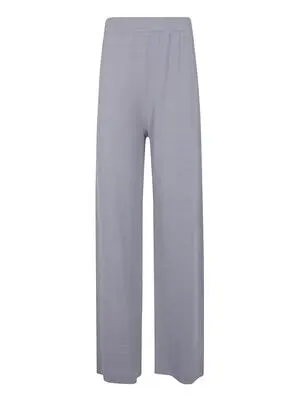 Fabiana Filippi Elastic Waist Straight Cut Pants - Gray