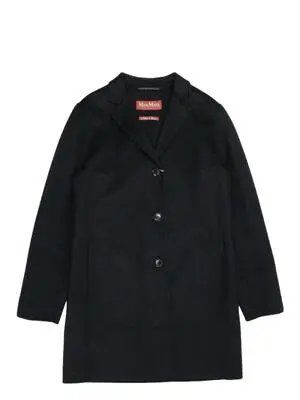 Max Mara Single-breasted Coat - Black