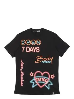 Moschino Printed T-shirt - Black
