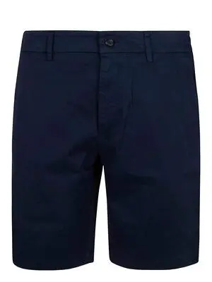 Eleventy Wide Leg Shorts - Blue