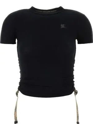 Burberry Burberry Avery Drawstring T-Shirt Black