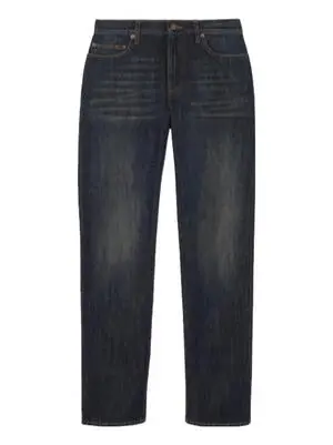 Burberry Straight-leg Slim Jeans - Medium Blue