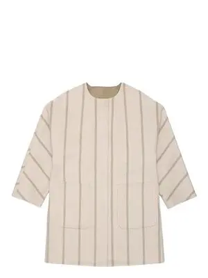 Max Mara Striped Blouse - Nude