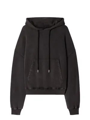Off-White Super Moon Printed Hoodie - Black