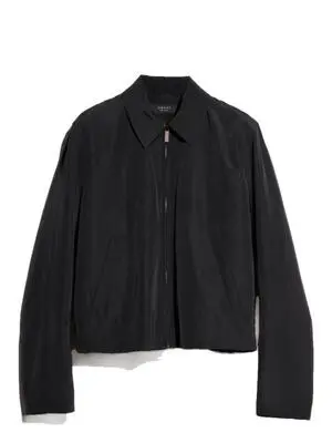 Gucci Zip-up Faille Jacket - Black