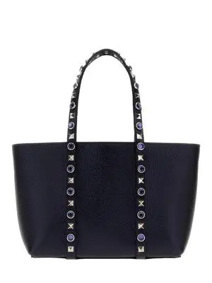 Valentino Garavani Rockstud Top Handle Bag - Black