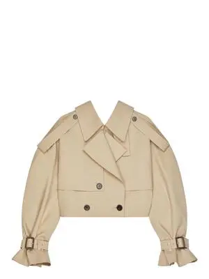 GIVENCHY Givenchy Short Trench Coat