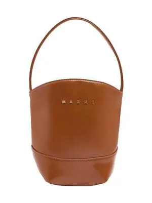 Marni Small Top Handle Bag - Brown