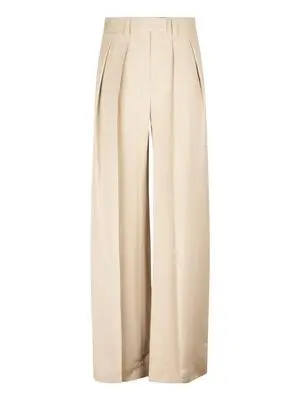 BRUNELLO CUCINELLI Brunello Cucinelli Pleated Wide-Leg Trousers