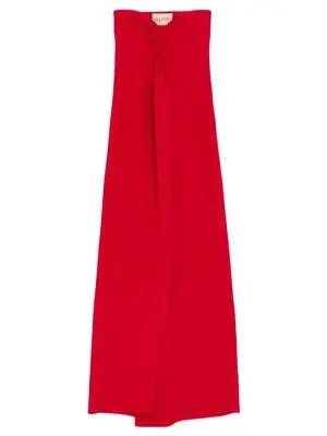 VALENTINO Valentino Cady Couture Strapless Sweetheart Neckline Maxi Dress