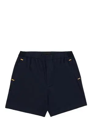 Prada Logo Detail Shorts - Black