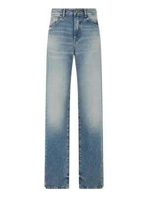 ICON DENIM LOS ANGELES Jodie Straight Jeans - Gray