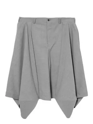 Comme Des Garçons Belt Loop Shorts - Grey