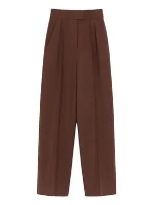 Valentino Garavani British Mohair Tailored Trousers - Red