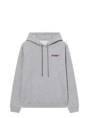 Off-White Shadow Logo Hoodie - Grey