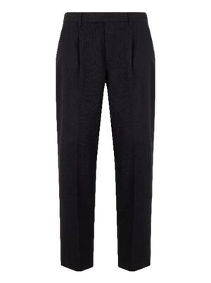 Zegna Zegna Pleated Straight-Leg Trousers No