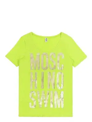 Moschino Moschino Logo T-Shirt Yellow