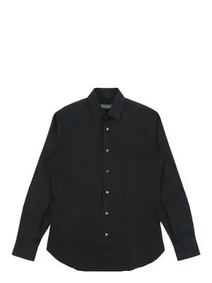 FERRAGAMO Lapel Shirt - Black