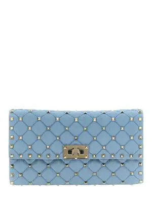 Valentino Garavani Valentino Studded Shoulder Bag Blue