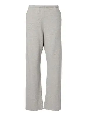 THE ROW Elastic Waist Straight Cut Casual Pants - Gray
