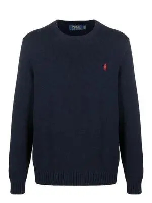 Polo Ralph Lauren Embroidered Crewneck Jumper - No
