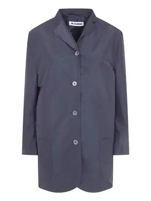 JIL SANDER Single-breasted Jacket - Gray