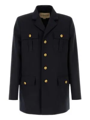 VALENTINO Valentino Sahariana Buttoned Blazer