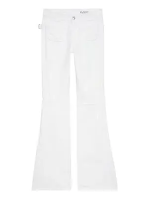 Zadig&Voltaire Belt Loop Jeans - White