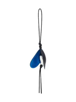 Loewe Shell Bag Charm - Black
