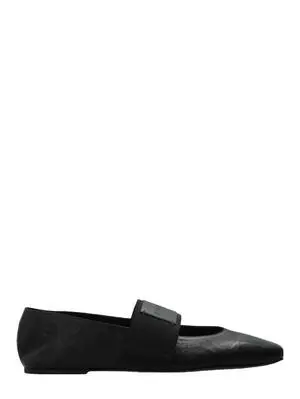 Givenchy Elastic Strap Ballet Flats - Black
