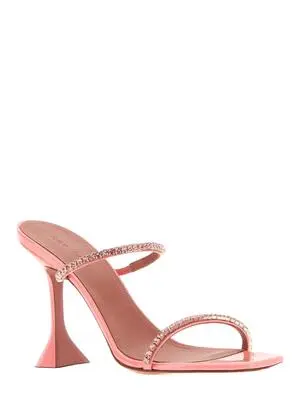 Amina Muaddi High-heeled Strappy Sandals - Pink