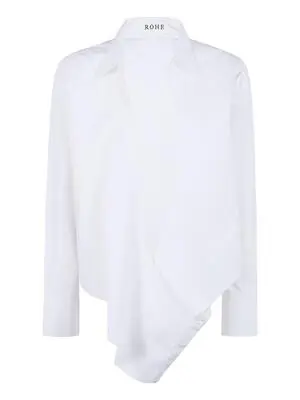RÓHE Wrap Shirt - Optical White