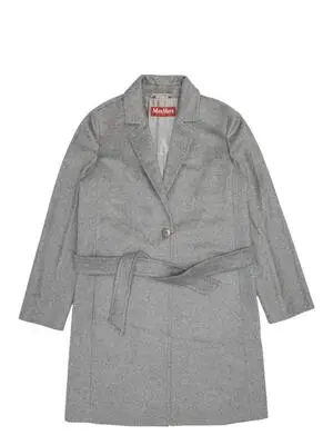 Max Mara Long-sleeved Coat - Gray